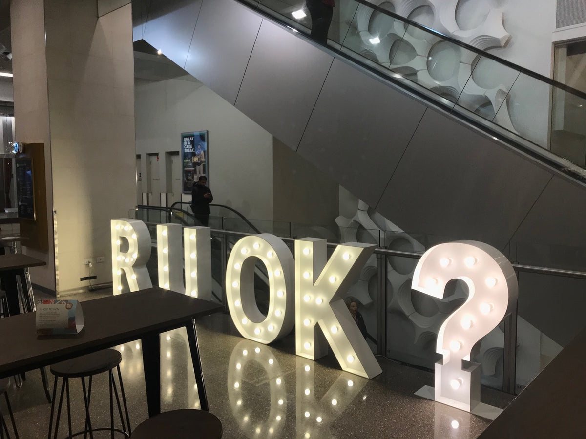 Light up Question mark – LoveLettersAu